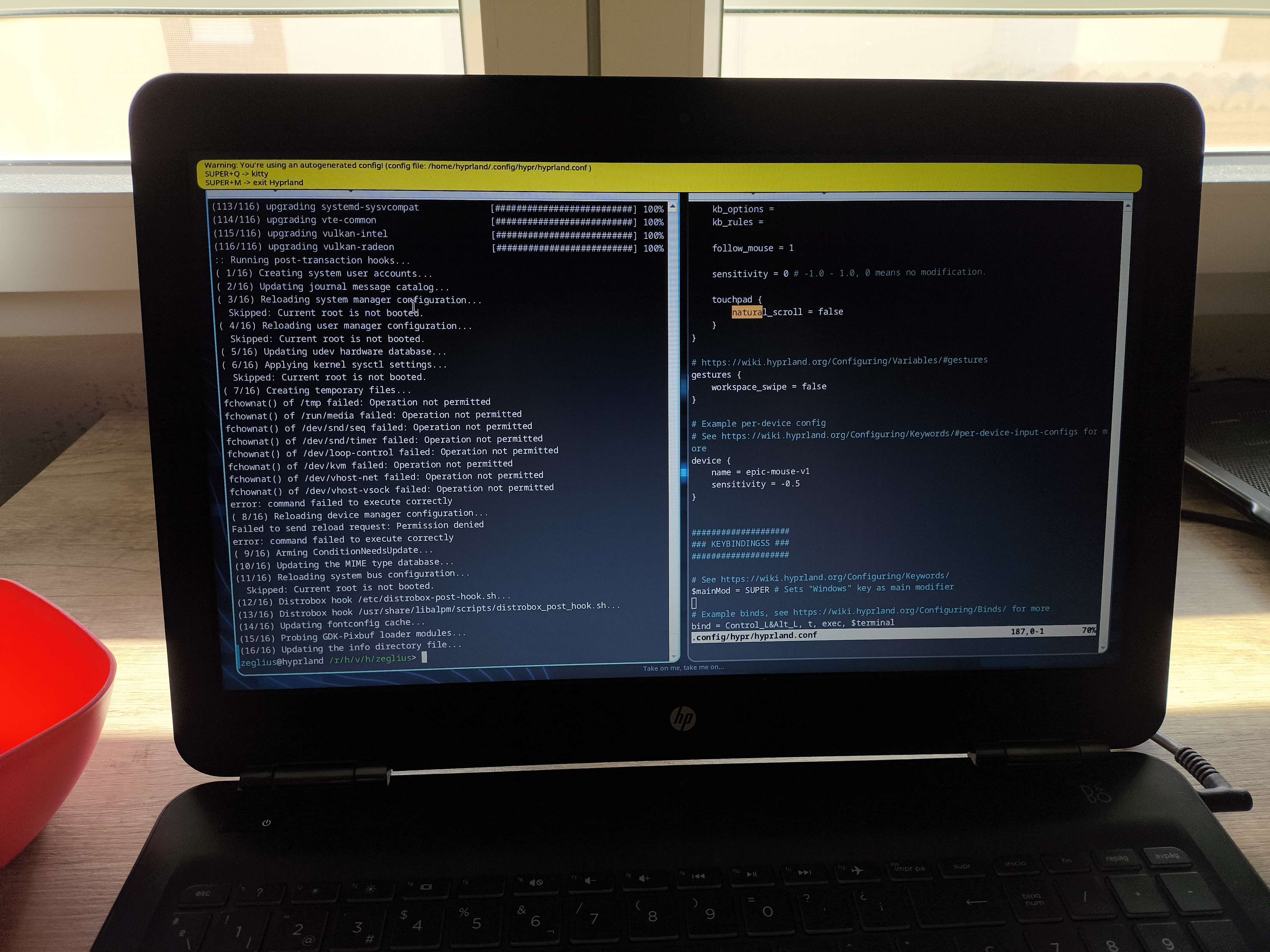 Ctrl alt f5 - Universal Blue