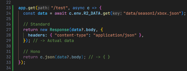 Has anyone had this issue with Hono + R2? the json() helper returns an empty object - Cloudflare ...