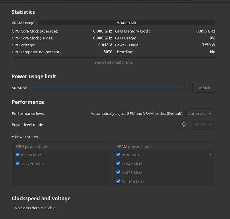 TDP of the GPU is 80w based on the spec sheet. - Universal Blue