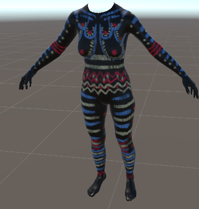 Big progress on getting the painted female cannibal textures onto a ...