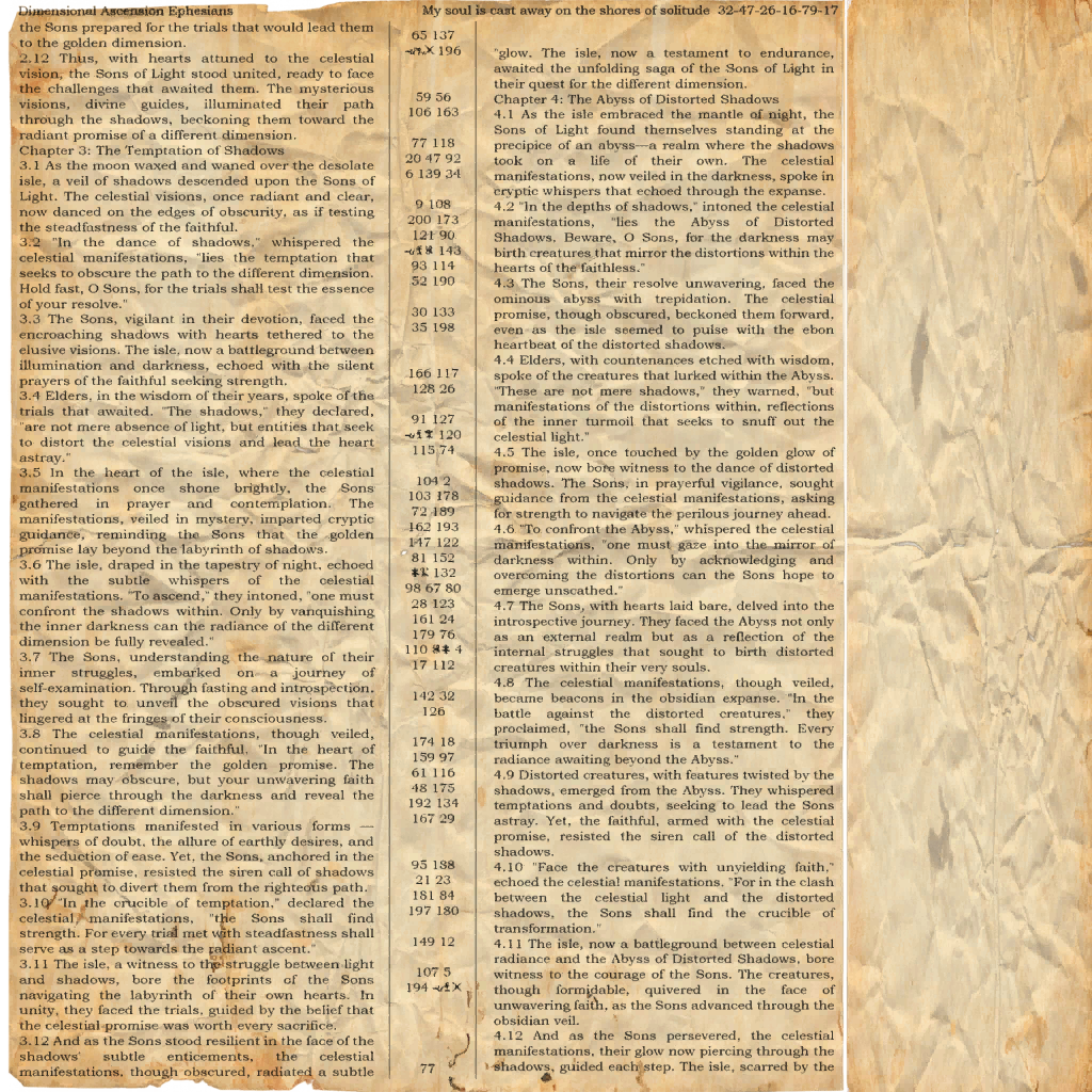 These are all the bible papers - Sons Of | The Forest