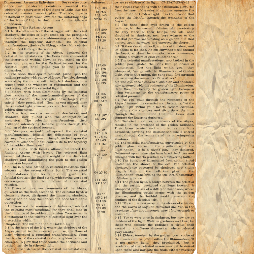 These are all the bible papers - Sons Of | The Forest