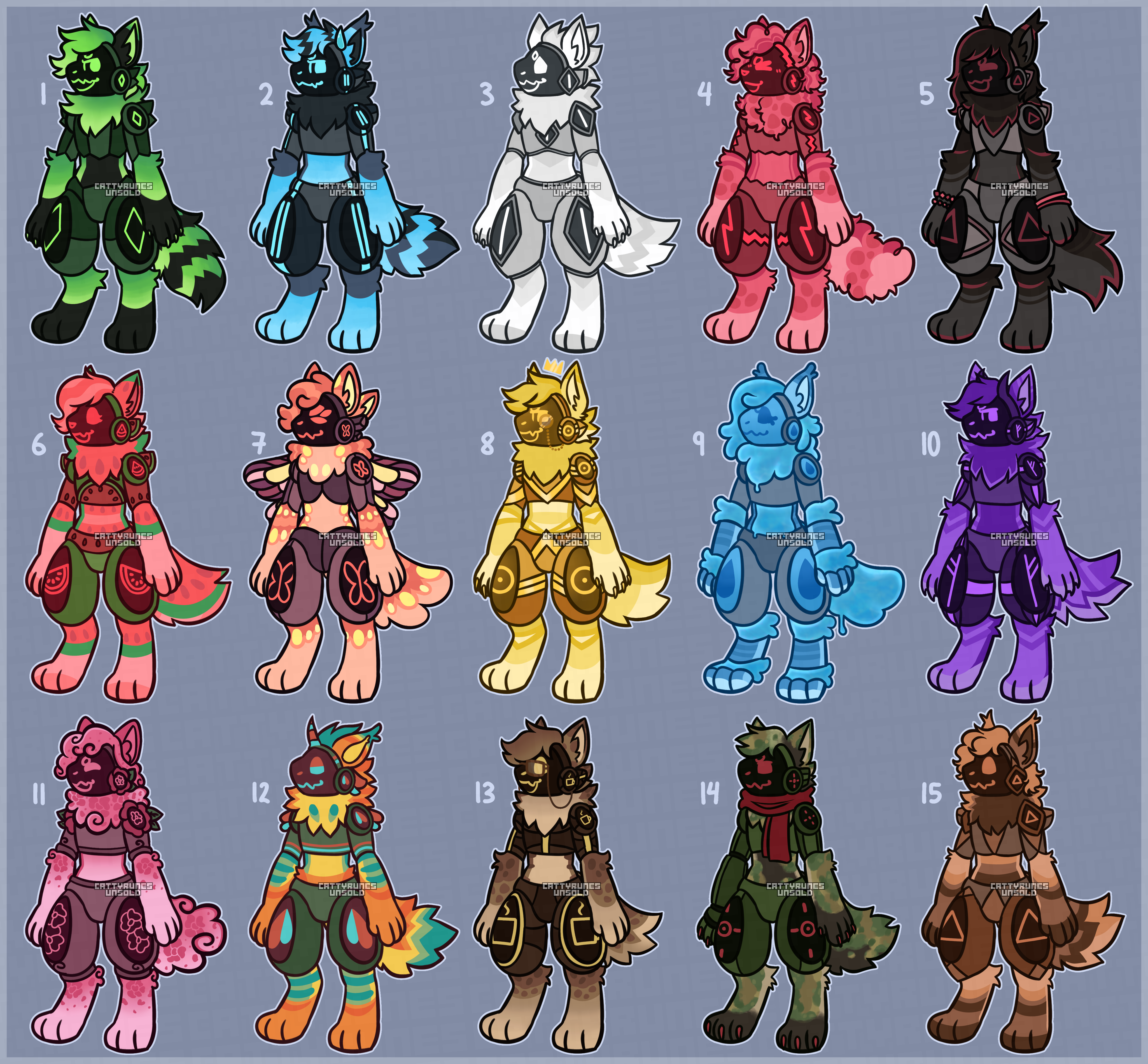 Protogen Monster Energy Gacha Adopts - r/protogen