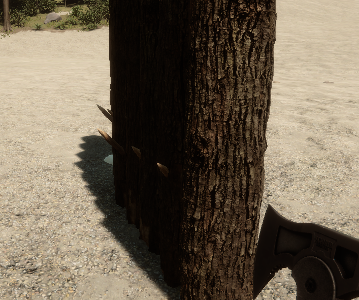 you can also do this to make a basic defensive spikes. You can put ...