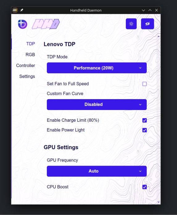 thats only hhd, then hhd-ui has had some work - Universal Blue