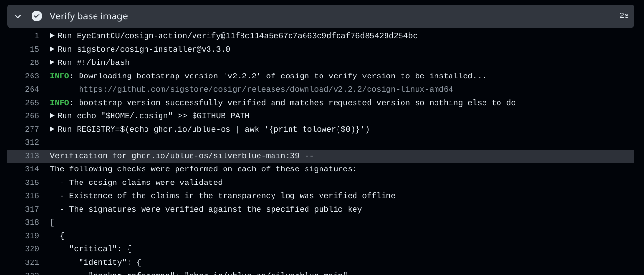 Cosign Keys Thread - Universal Blue
