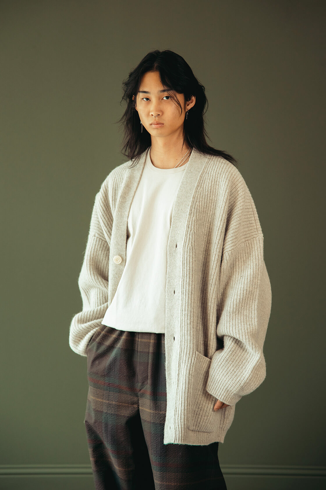 Are cardigans still ok in 2024? Plus trouser shopping for a fat AFAB ...