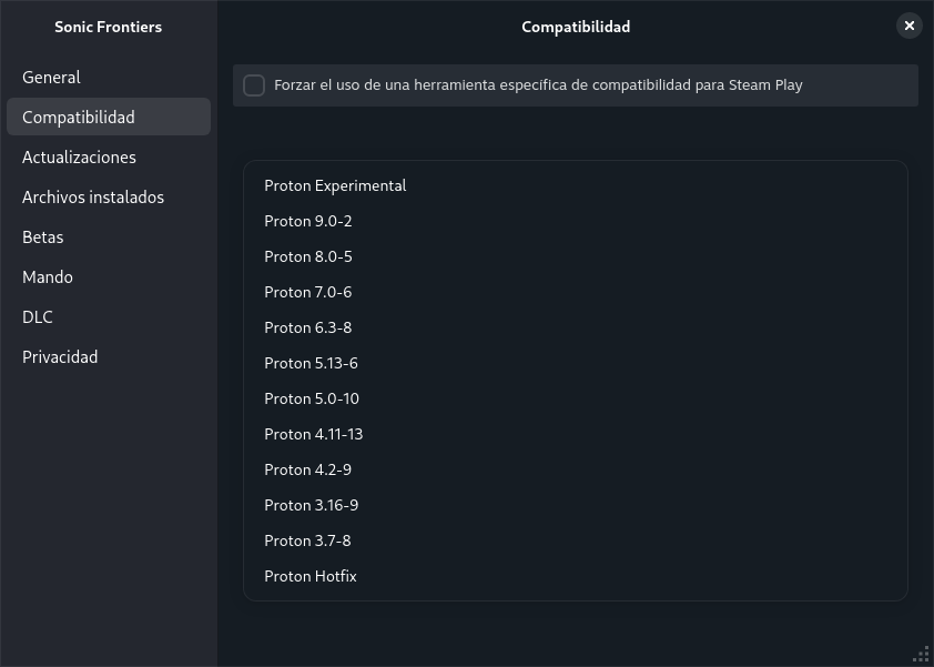 not seeing Proton GE on my dropdown in steam - Universal Blue