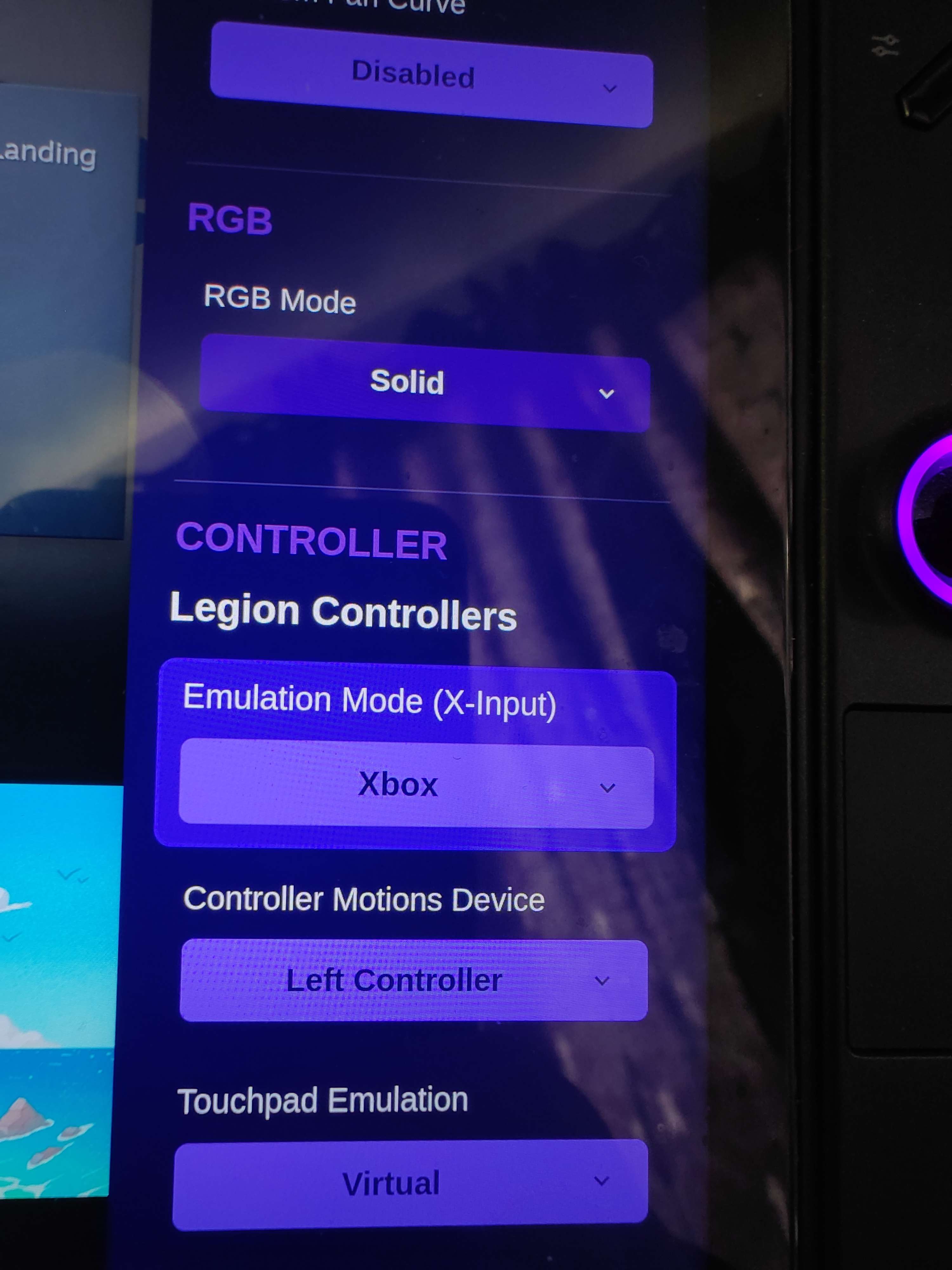 So after a recent update, something is seriously wrong with my legion go controller in game mode ...