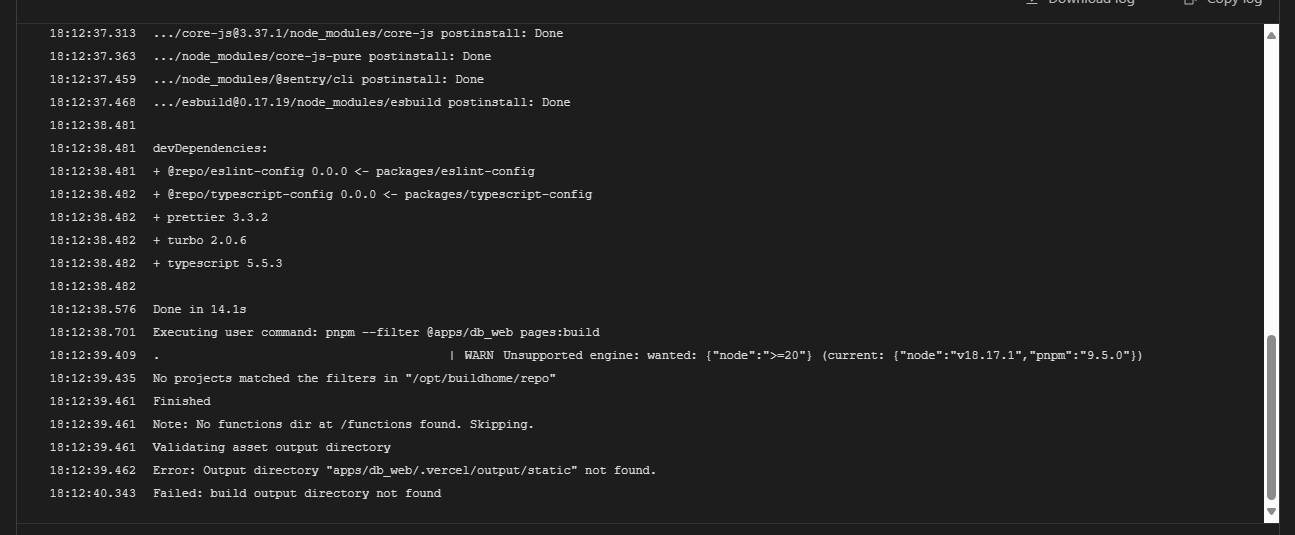 error doesnt occur when building or running localy - Cloudflare Developers