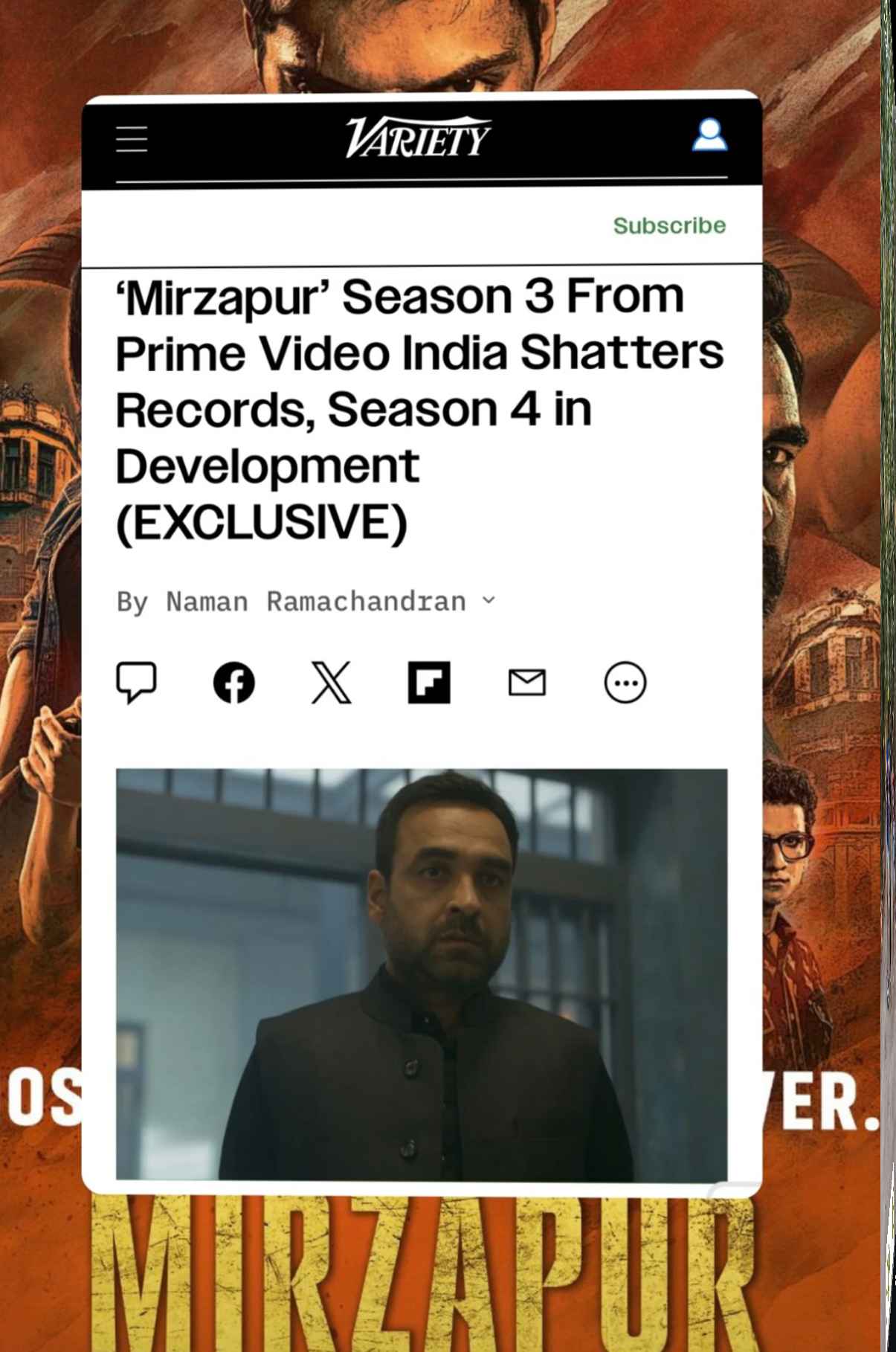 Second half was bit better. Plot through line of what if Indian comes ...