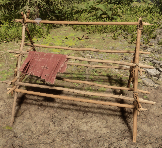 RIP cloth drying rack lol - Sons Of | The Forest