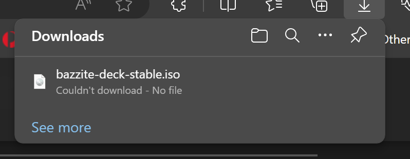 https://download.bazzite.gg/bazzite-deck-stable.iso Works for me fine ...