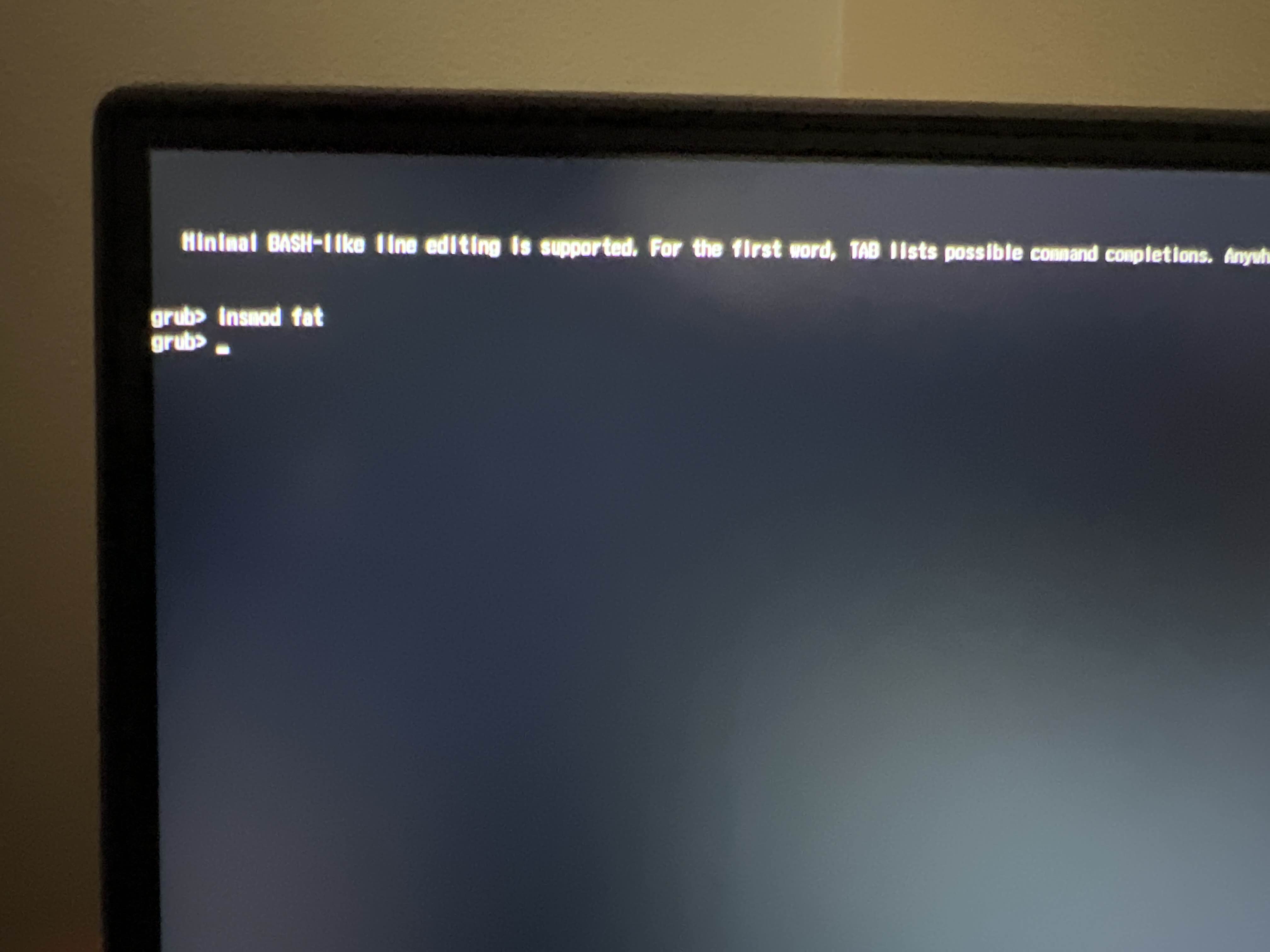 `insmod fat` - Universal Blue