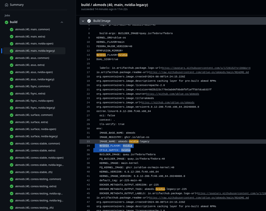 /tmp/build-kmod-nvidia.sh kernel-open && \ vs /tmp/build-kmod-nvidia.sh kernel && \ - Universal Blue