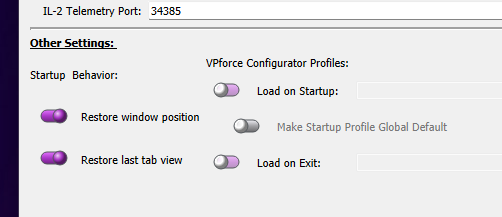 sorry i mean NOT bound in MSFS. But TelemFFB keep the info for your ...