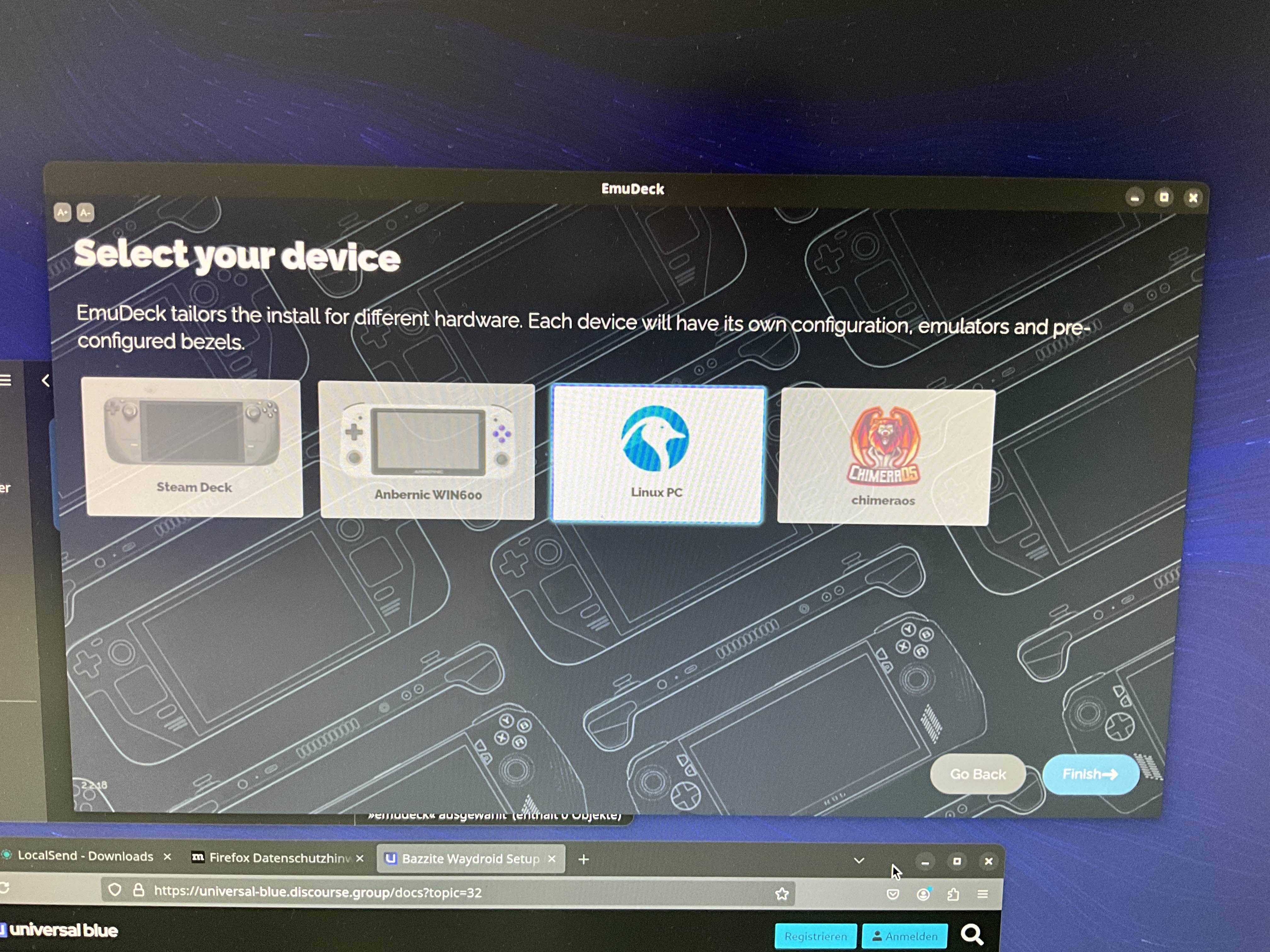 Can someone help with my game mode being broken - Universal Blue