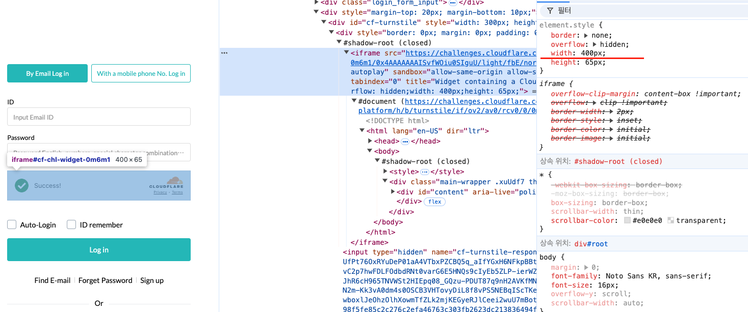 I see in the list of [supported languages](https://developers.cloudflare.com/turnstile/reference ...