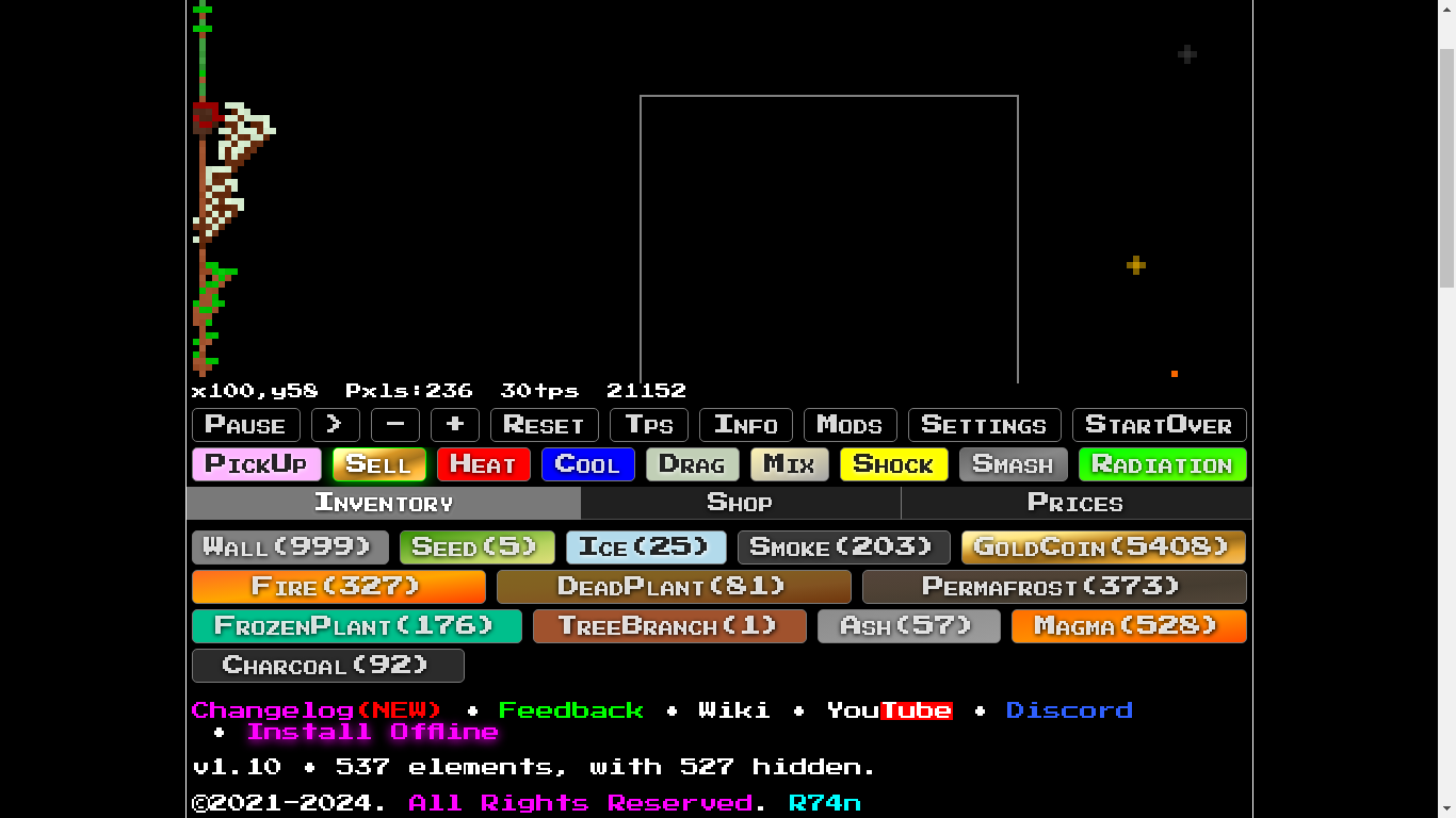 infinite energy generator - 🚨 R74n / Sandboxels