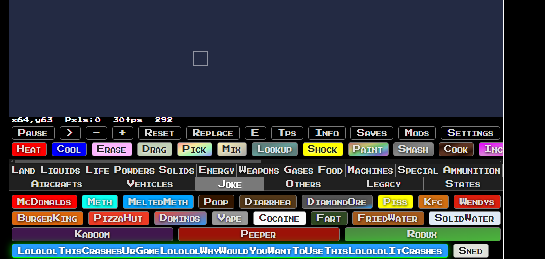 i love~~hate~~ css - 🚨 R74n / Sandboxels
