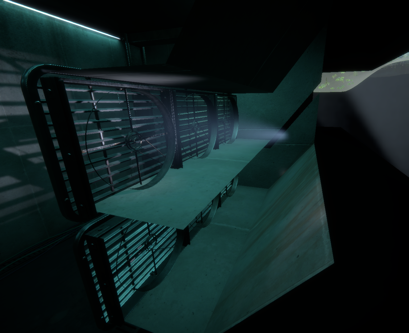 just a bit too small for that specific bunker. The bigger bunkers ...