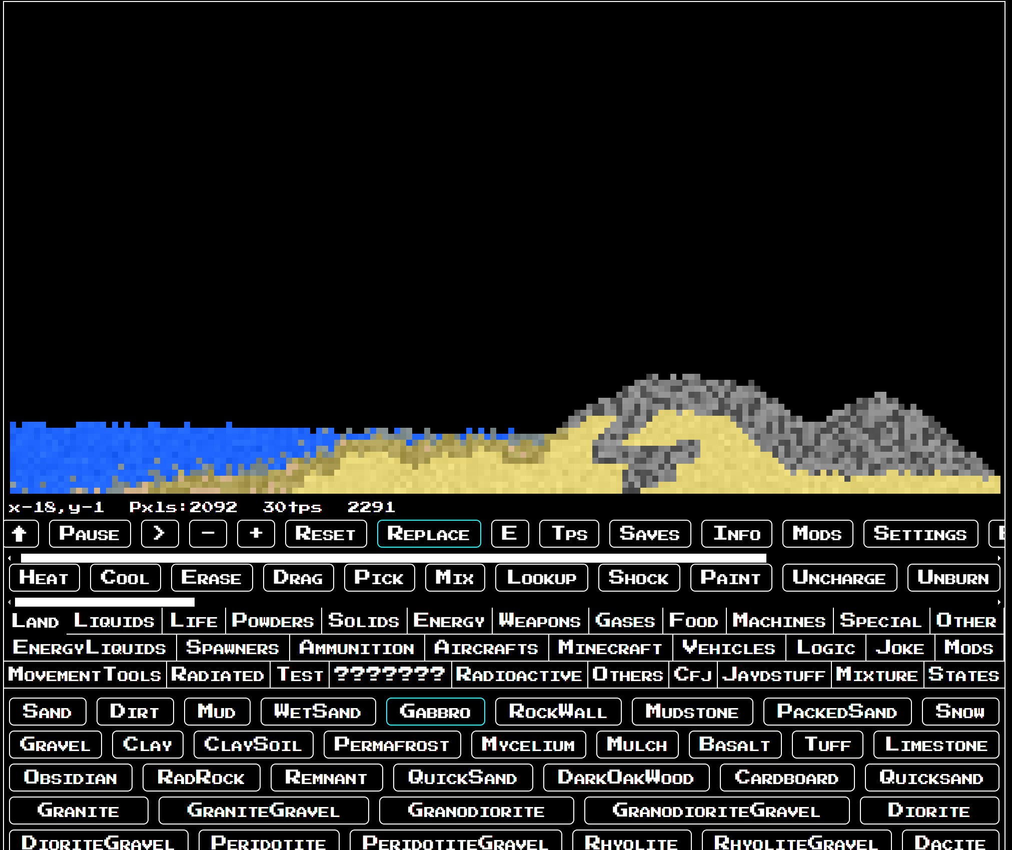 It’s steel and zinc - 🚨 R74n / Sandboxels