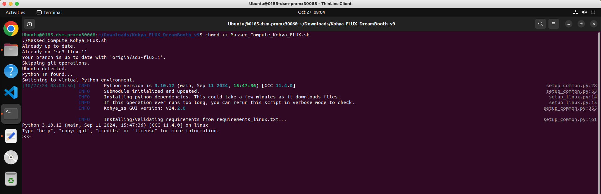 Hey guys 🙂 I'm trying to follow the latest FLUX tutorial for Massed ...
