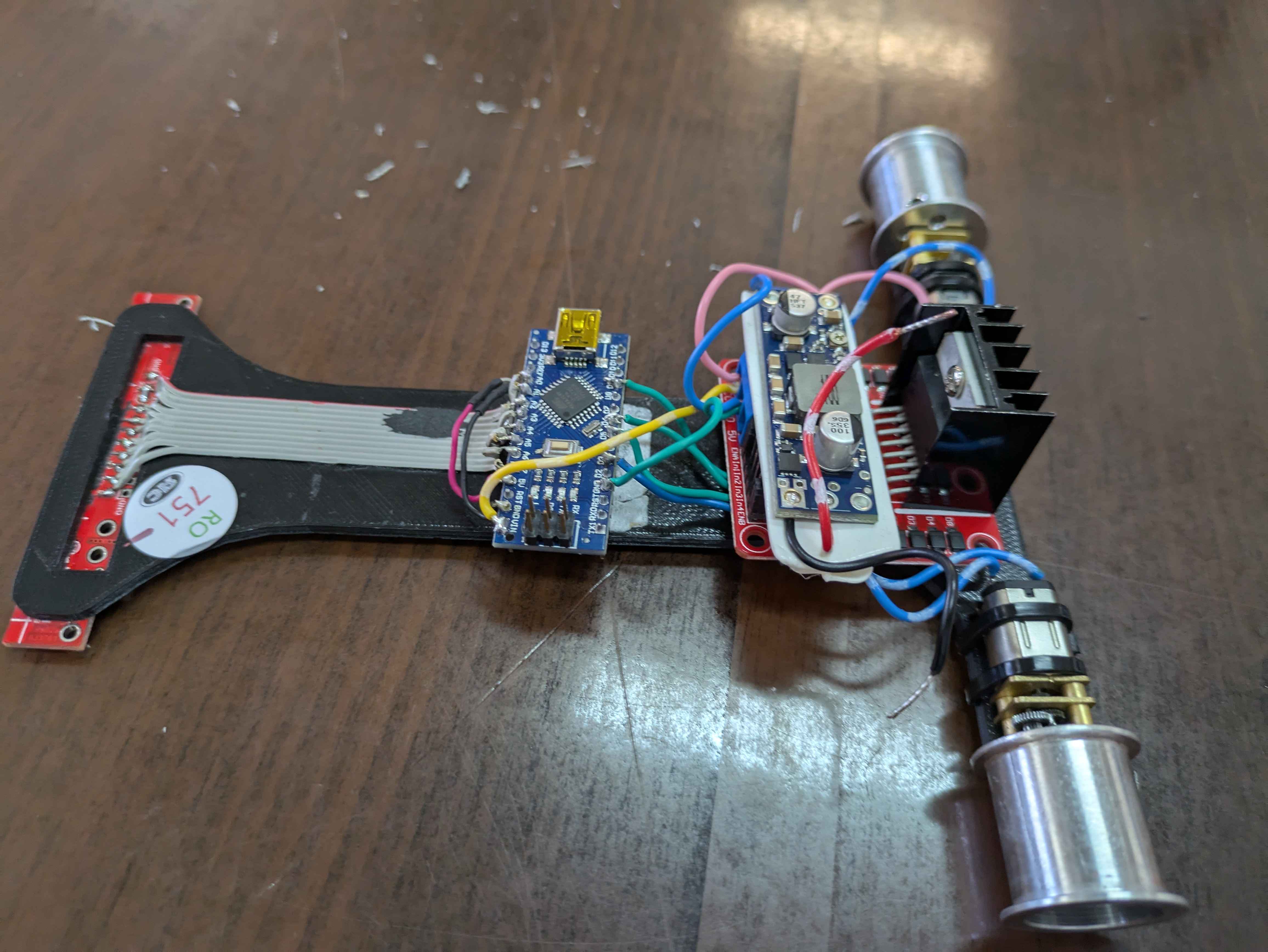 Here's how the reference robot looks - Arduino