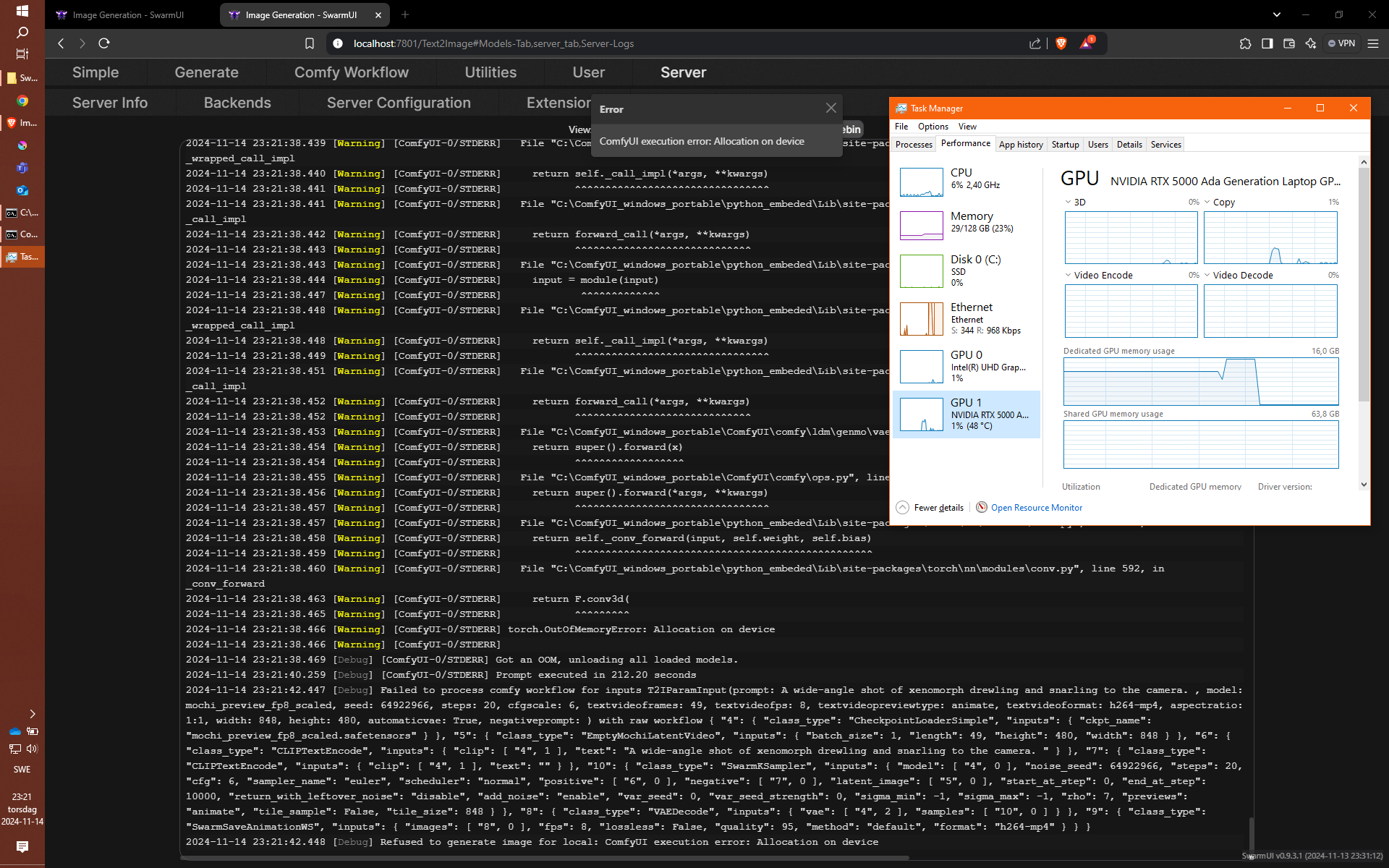 Goodmorning. DO you know when will be added to SwarmUI function when we ...