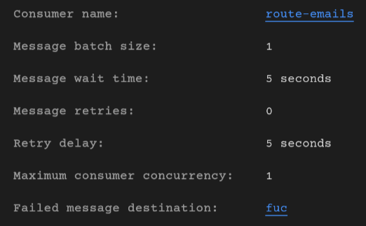 my worker consumes from multiple queues and I want to switch based on the queue name, but I'd ...