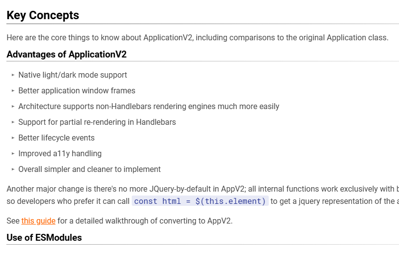 Ooh la la - League of Extraordinary FoundryVTT Developers