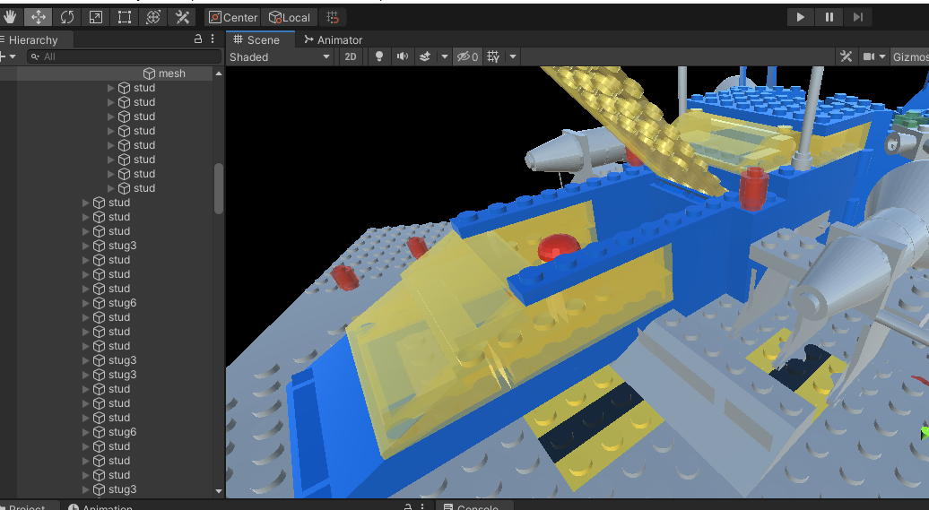 Just discovered LDraw has a Unity library: - Open Brush, Open Blocks, Icosa Gallery