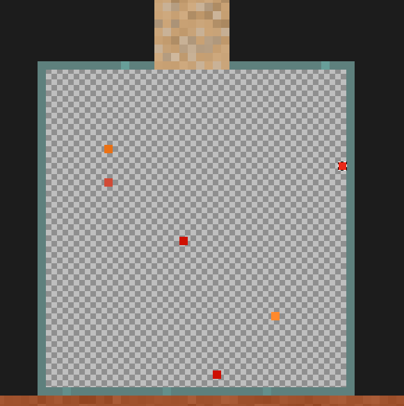 im not dure if theres actually a worm but these are the pixels with entirely unique colors - 🚨 ...