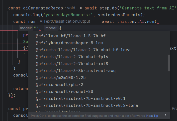 for text generation - Cloudflare Developers