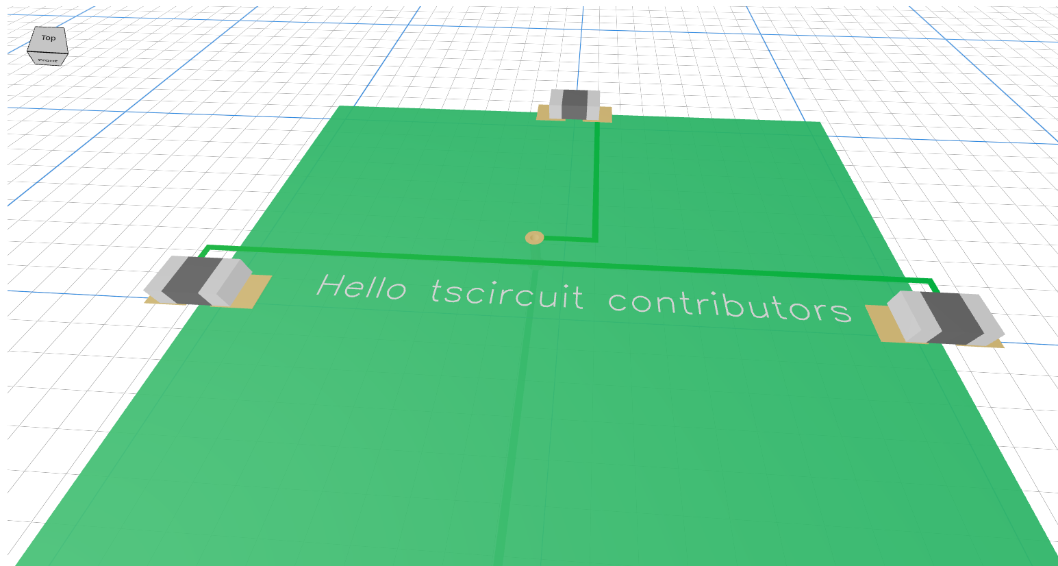 3d viewer silkscreen text is wip!! - tscircuit