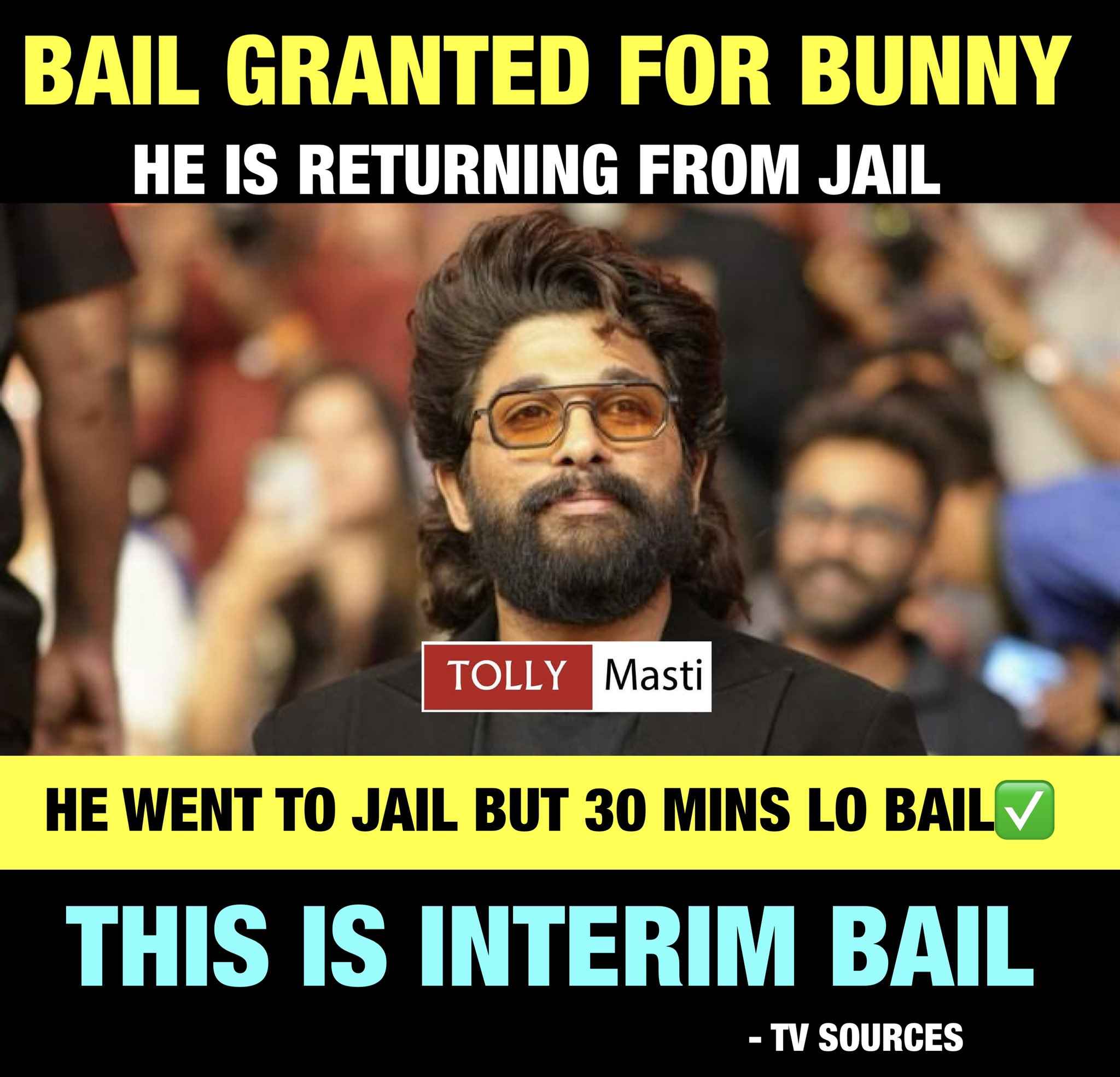 All news are filled with Actors arrest and bail n jail 🙏 - Hyderabad ...