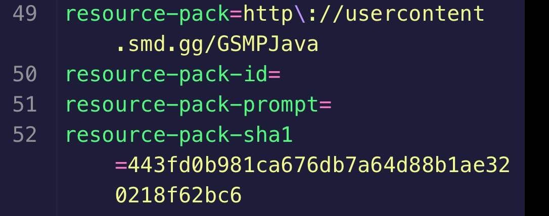 Server Resource Pack - 1 out of 1 pack(s) failed to download. - Admincraft