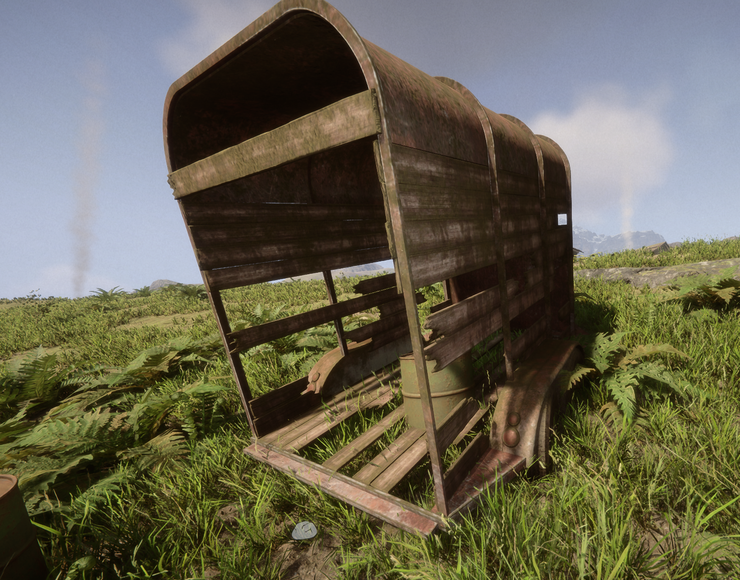 the horse trailers? - Sons Of | The Forest