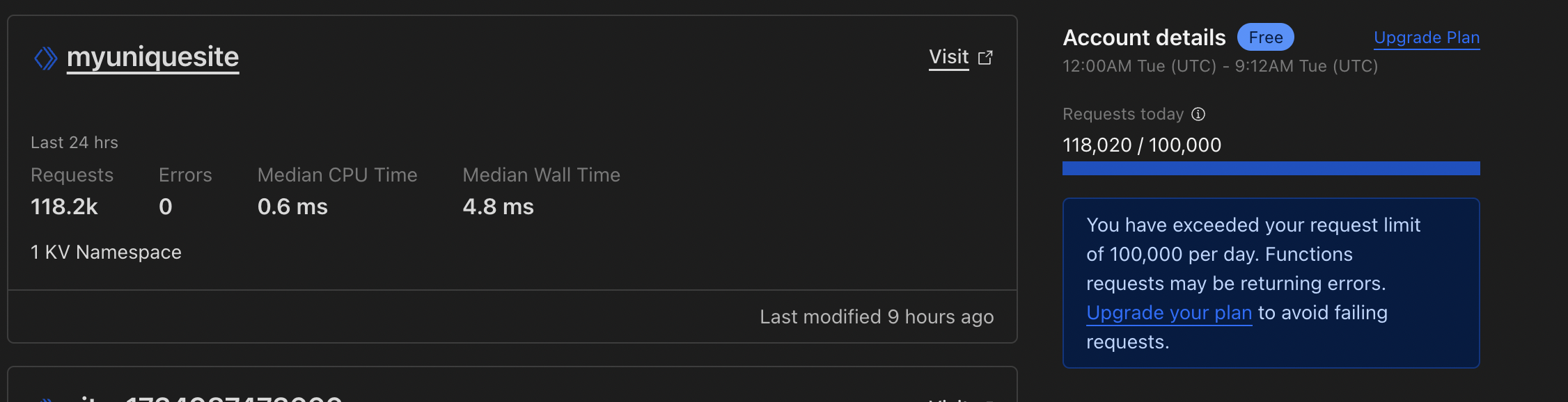 Like this? ```ts // Only default cache can be purged via API const cache = caches.default; await ...