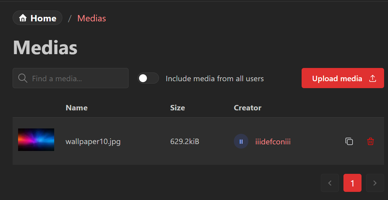 background on beta image - Homarr