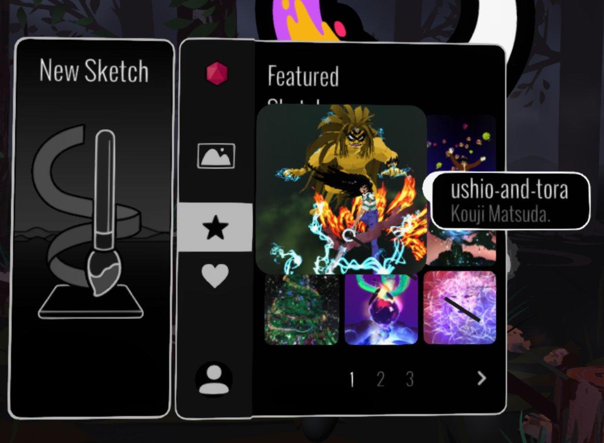 does anyone know who made this ushio-and-tora sketch that is one of the ...