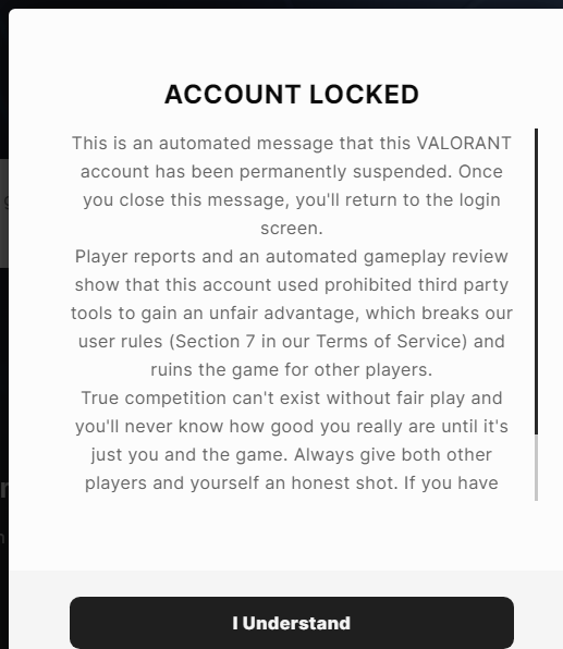 invalid credentials - VALORANT