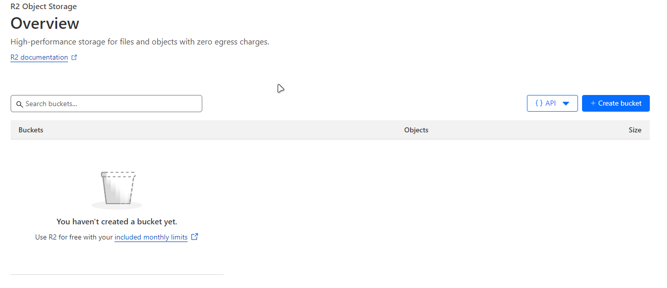 Check your bucket files on cloudflare r2 dashboard - Cloudflare Developers
