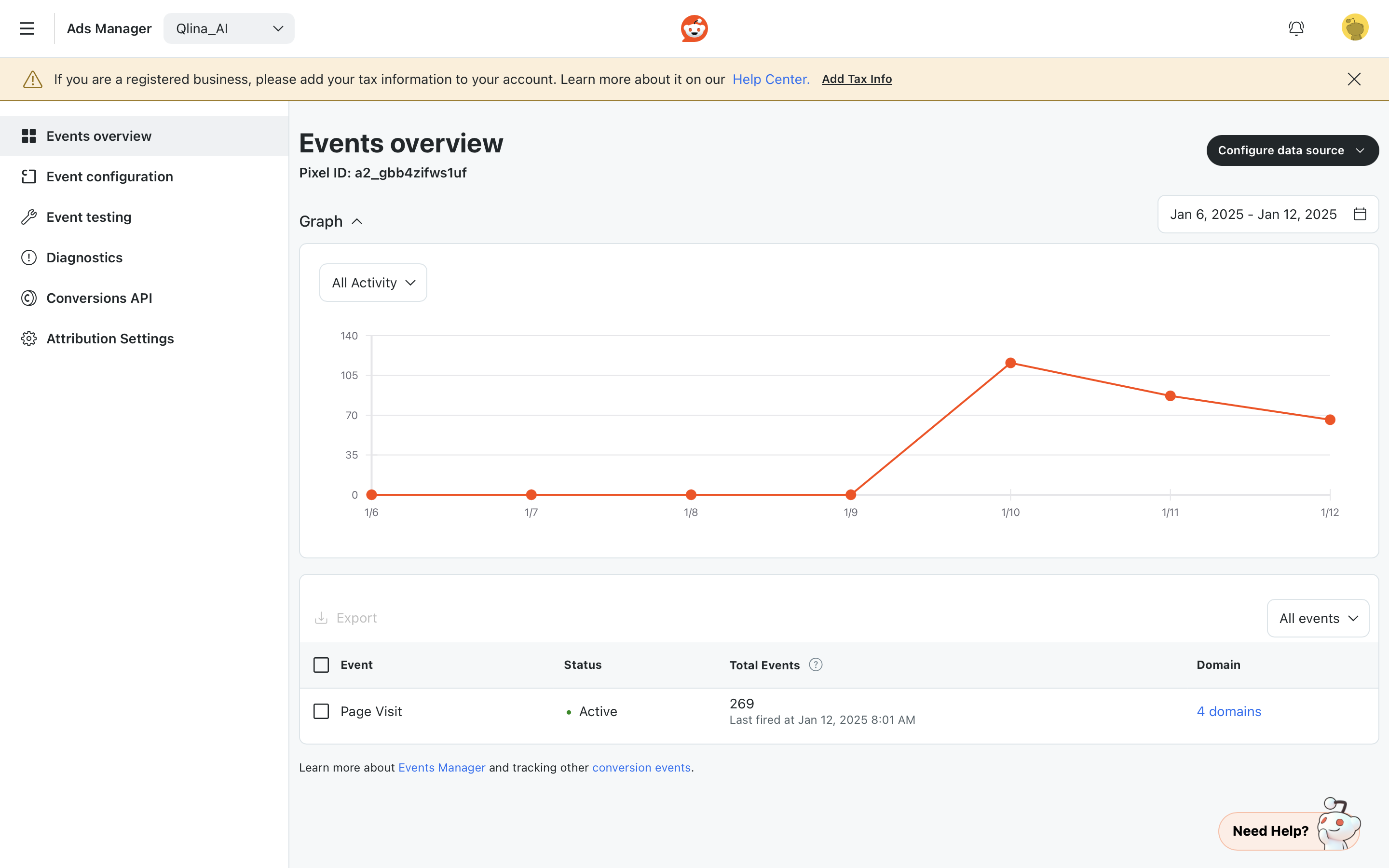 Sending sign up events but not being registered in Reddit Ads dashboard? - Cloudflare Developers