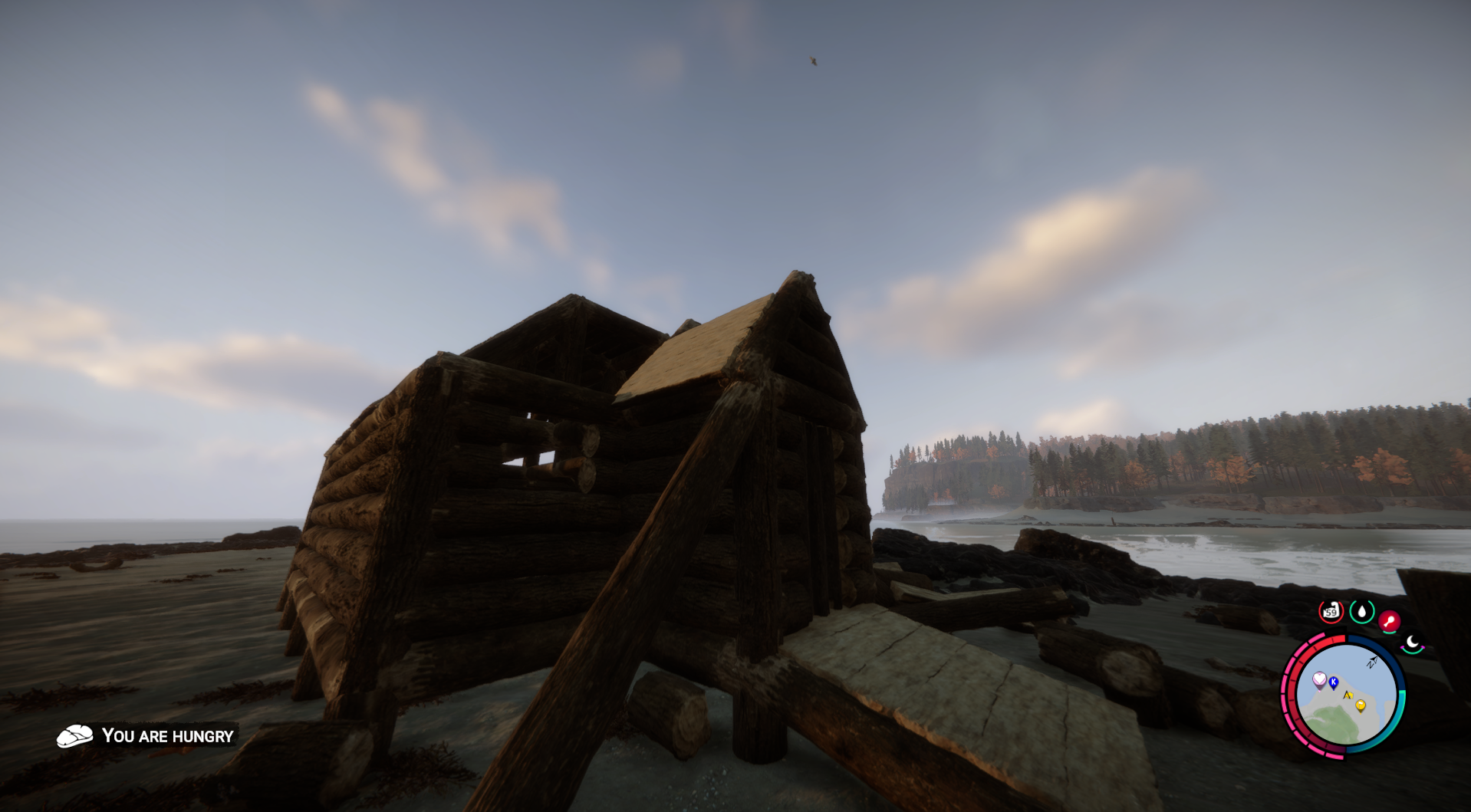 So I am back to roof boards on wrong way round. I built a pitched roof ...