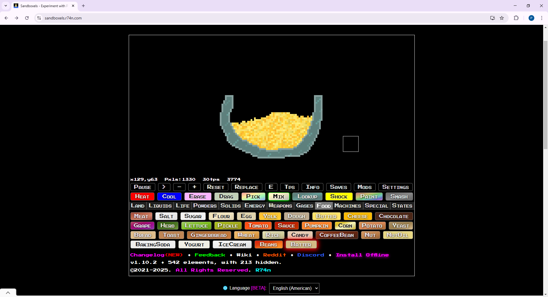 i recreated titanic... - 🚨 R74n / Sandboxels