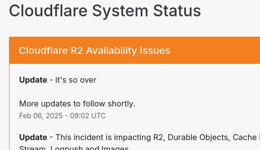 0/10 - Cloudflare Developers