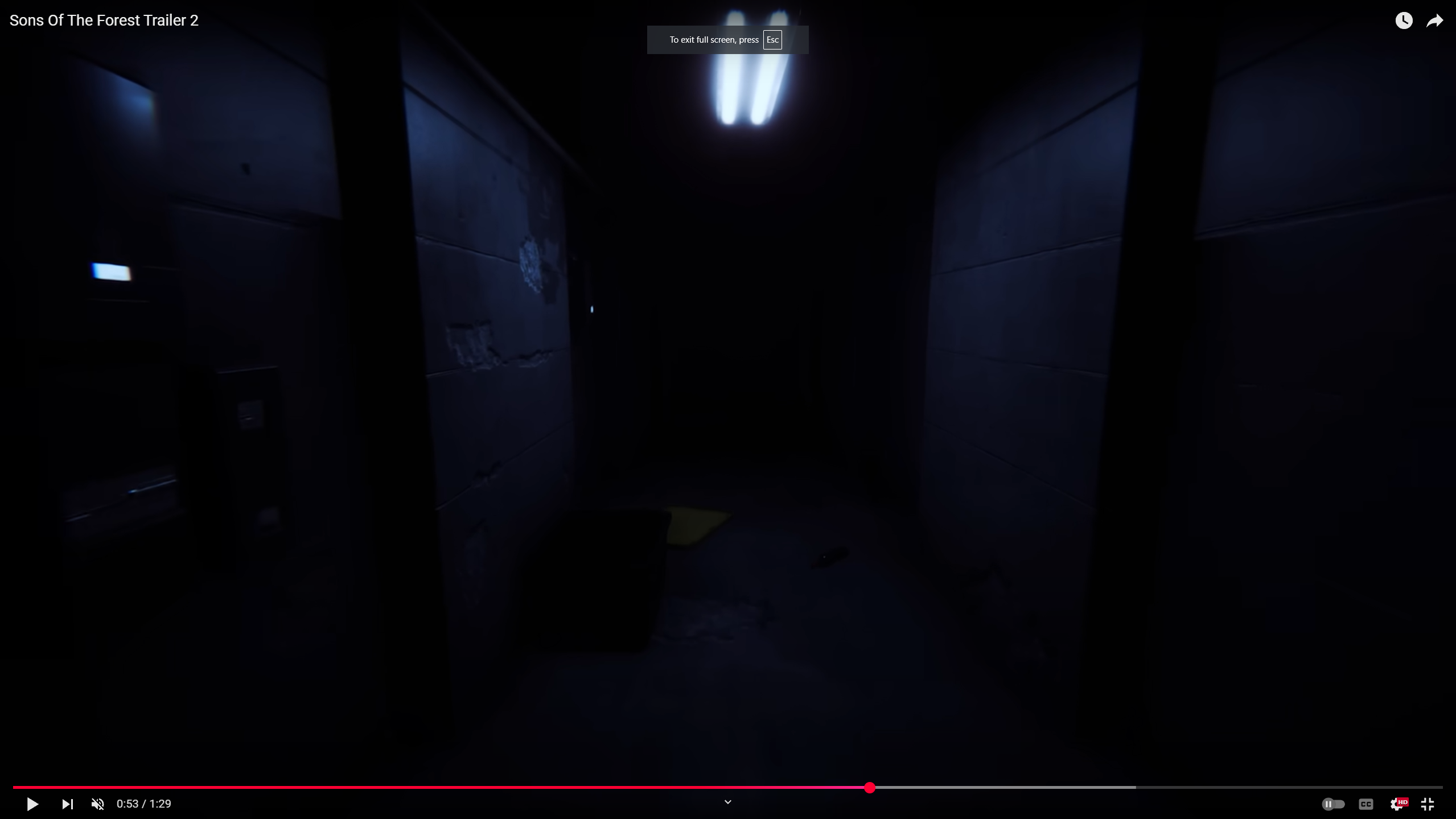 Cave A fake bunker looks kinda like trailer 2 bunker - Sons Of | The Forest