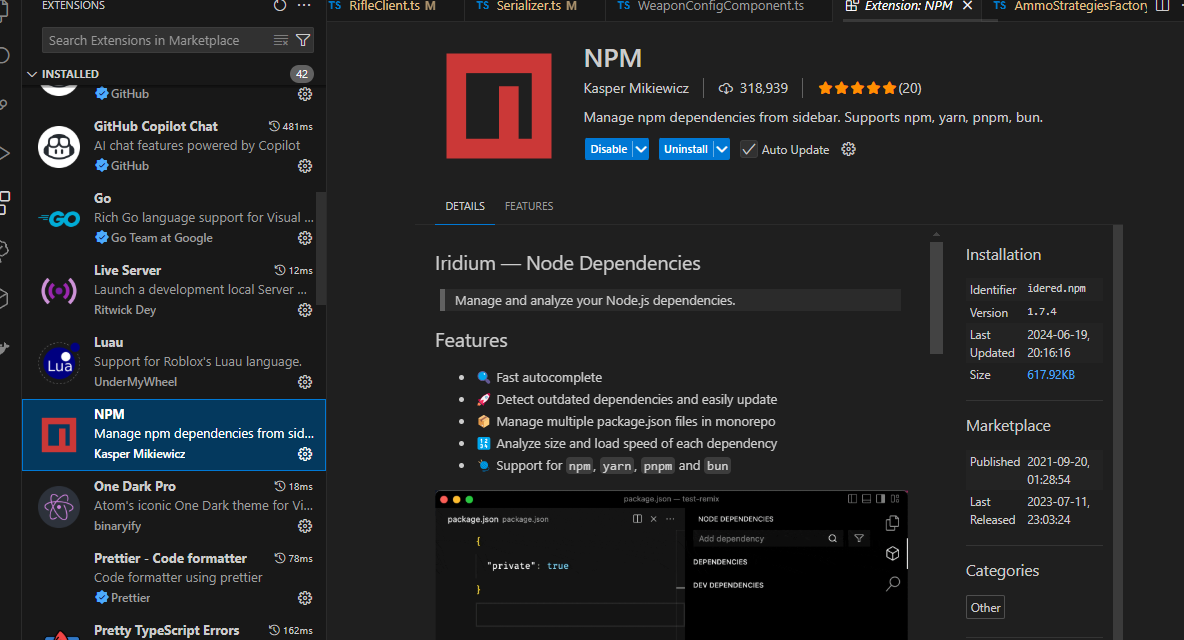 rbxts-transform-debug not working - roblox-ts