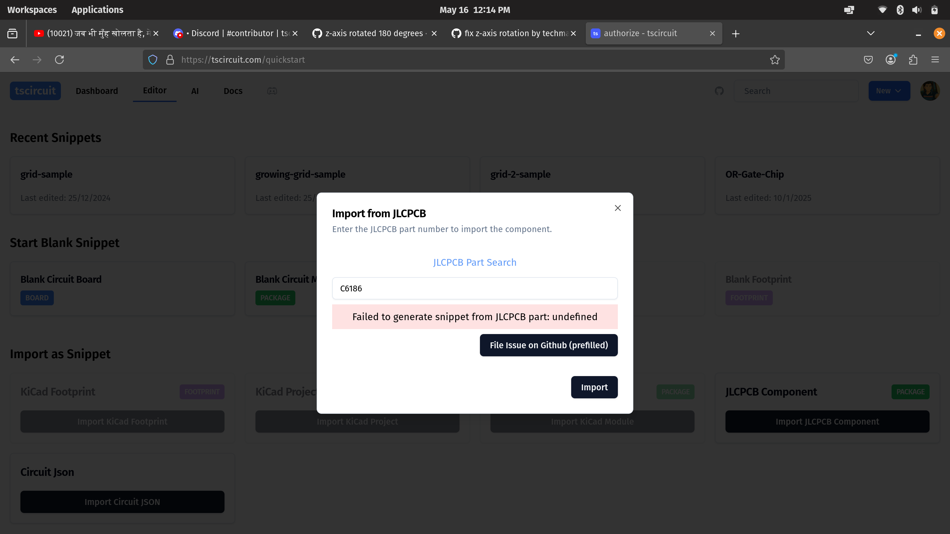 something missing? - tscircuit